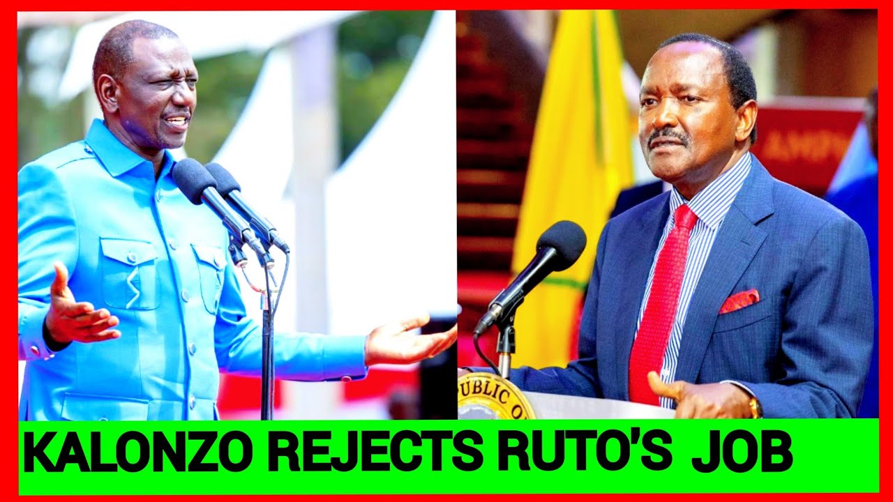 Breaking News! Wiper Leader Kalonzo Musyoka REJECTS Attorney General ...