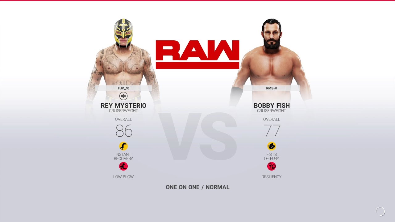 【PS4】WWE 2K19 Online Play / Bobby Fish - YouTube