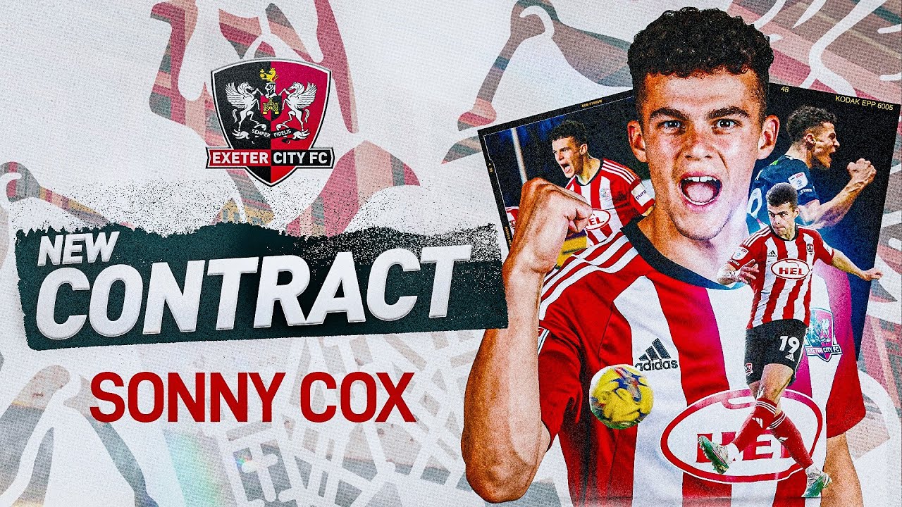 💬 Sonny Cox on signing a new contract | Exeter City Football Club - YouTube