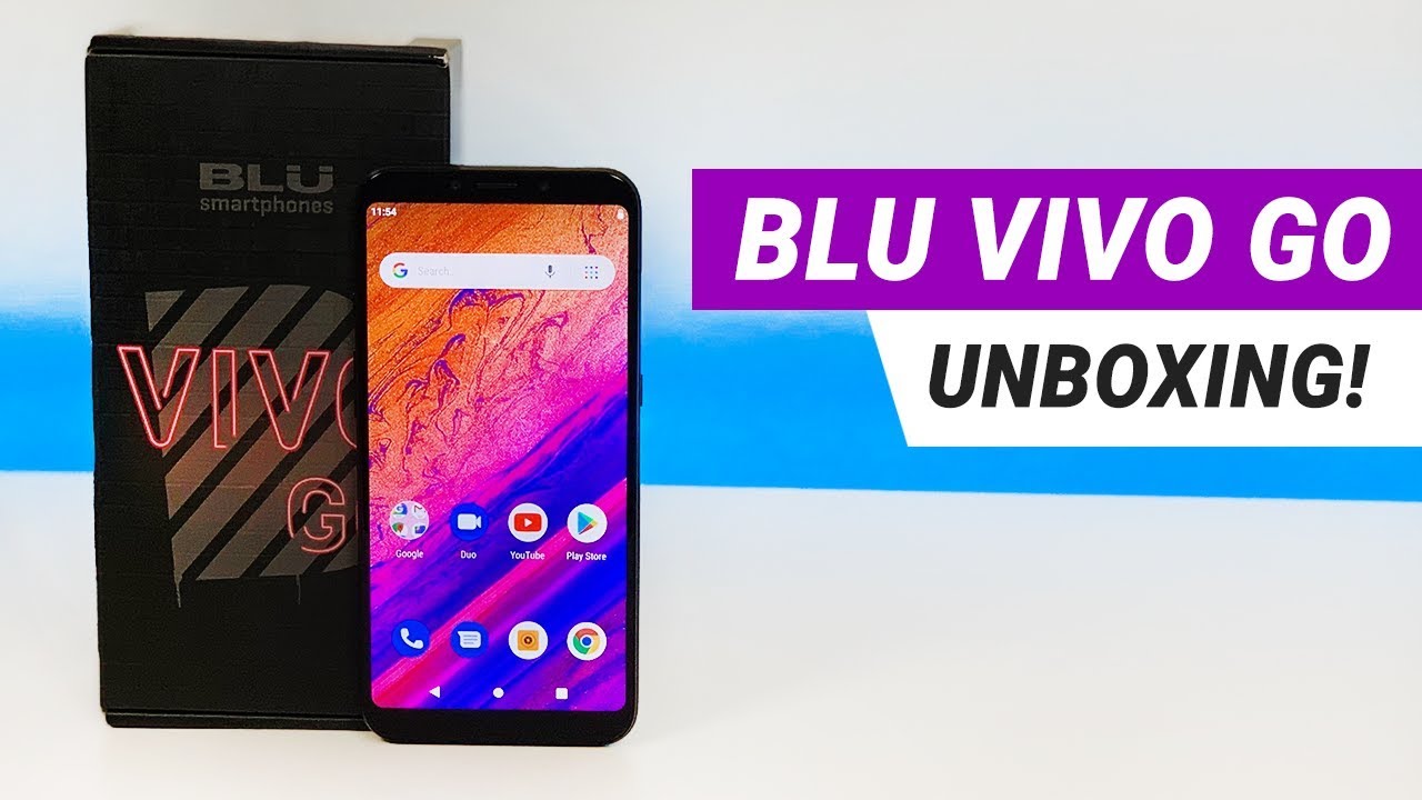 BLU Vivo Go - Unboxing and First Impressions! - YouTube