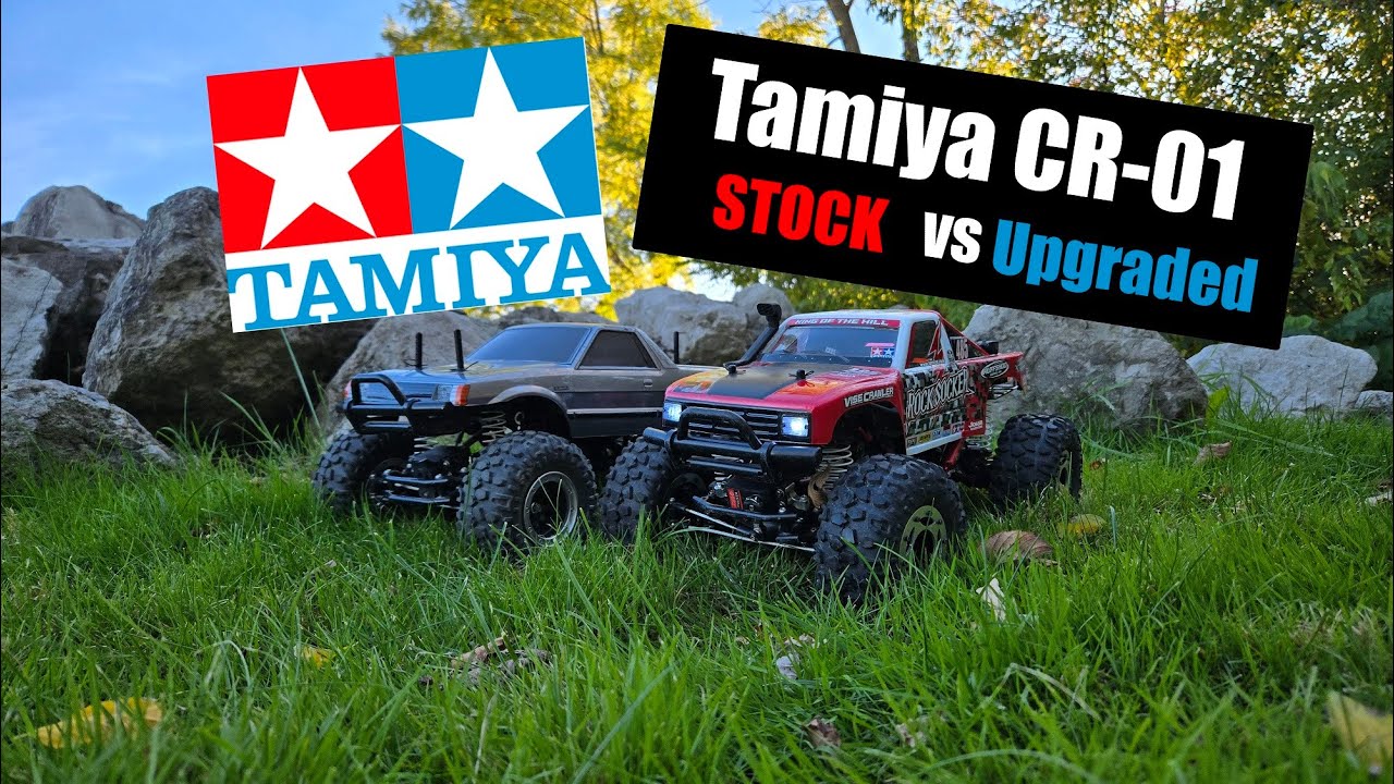 Tamiya Crawler Battle! STOCK CR01 vs $1300 CR01! - YouTube