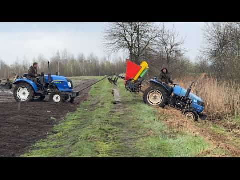 Patates Ekimi Planladığımız Gibi Gitmedi… 🚜 Traktör Çamura Saplandı | Ukrayna Köy Hayatı