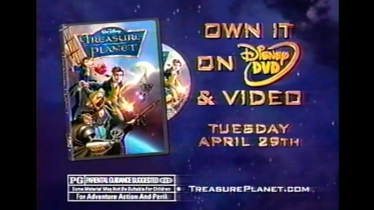 Treasure Planet (Trailers, TV Spots & VHS Opening) - YouTube