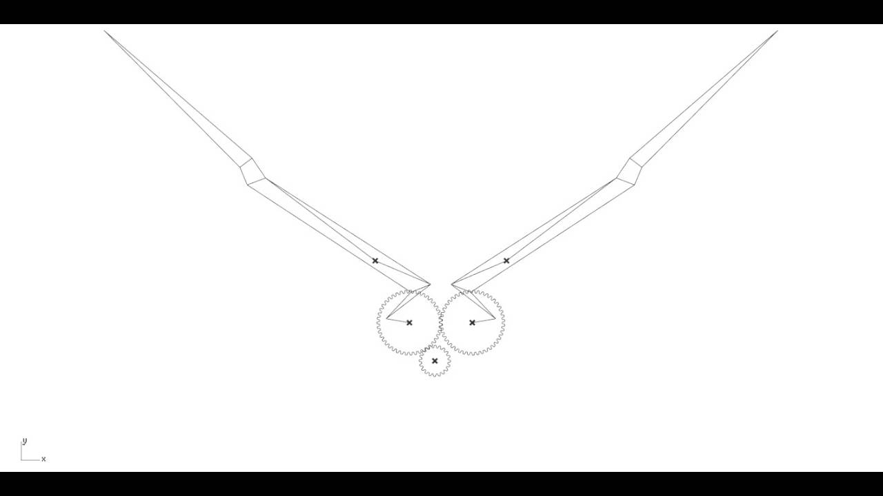 Grasshopper/Simulation/Bird Wing Mechanism - YouTube