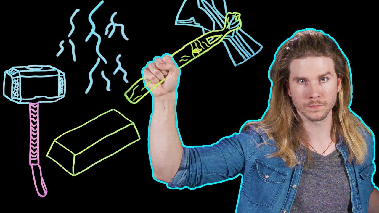 How To Forge Thor's Infinity War Weapon - YouTube