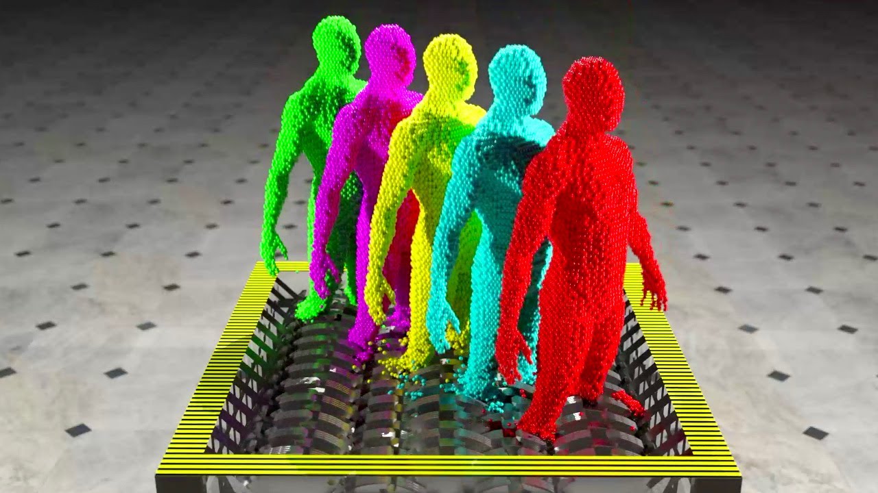 Experiment: Shredder vs Atomic Ragdolls - YouTube