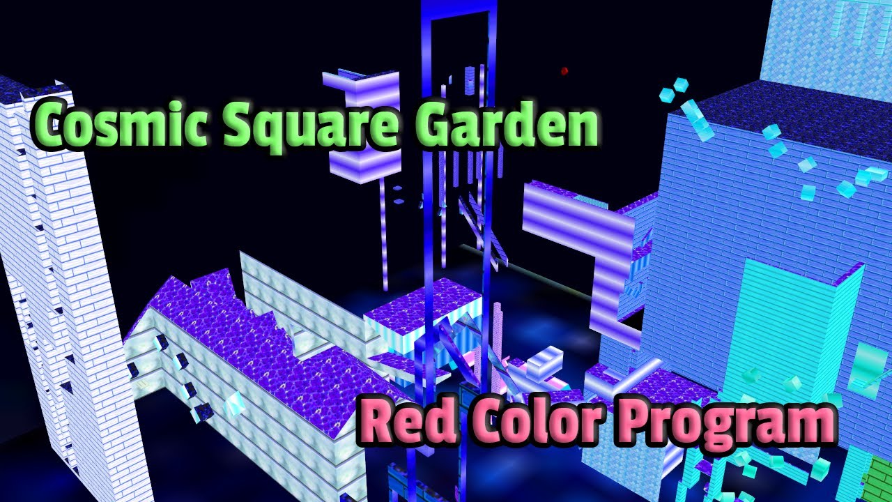 SM64 SezNative Reminiscence - Cosmic Square Garden: Red Color Program ...