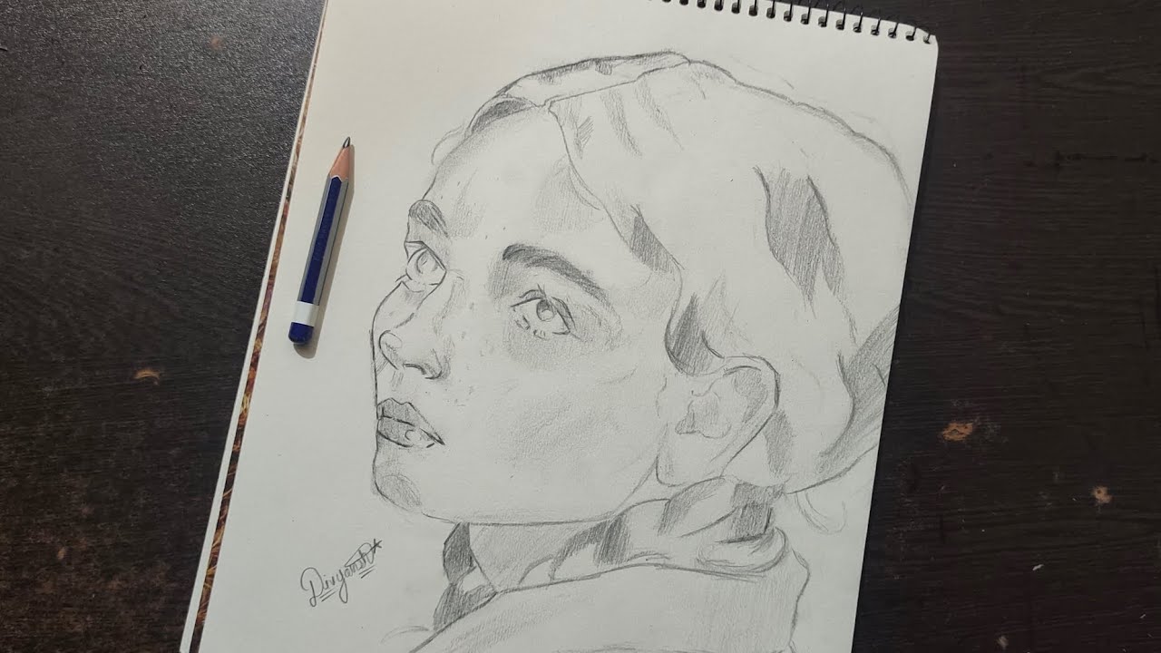 Drawing of Max Mayfild from (Stranger things) - YouTube