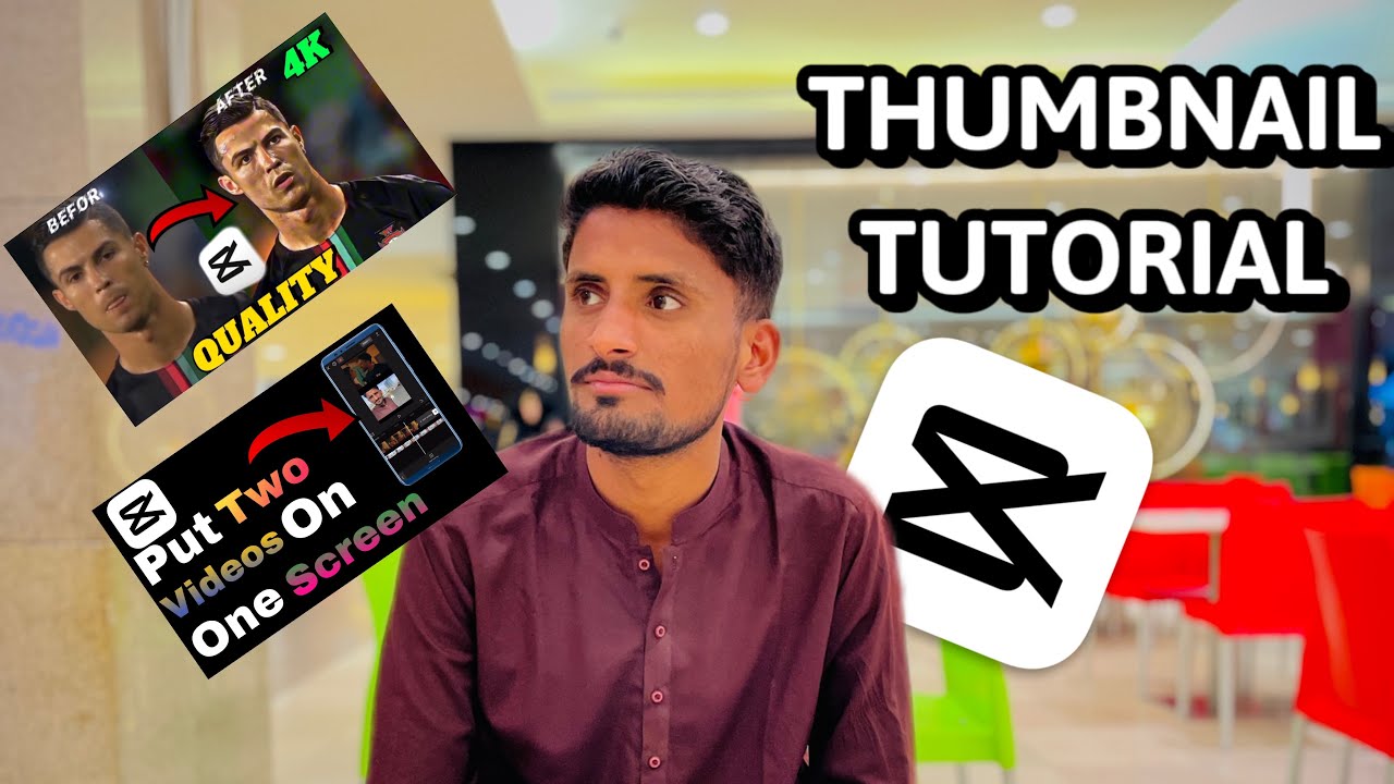 How to make thumbnail YouTube channel in capcut/ thumbnail Kasy Banay ...