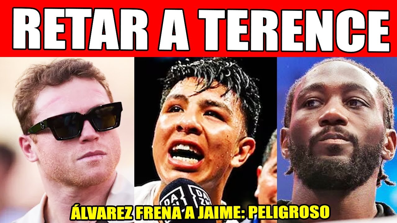 JAIME MUNGUÍA ENLOQUECE AL RETAR A TERENCE CRAWFORD; CANELO ÁLVAREZ ...