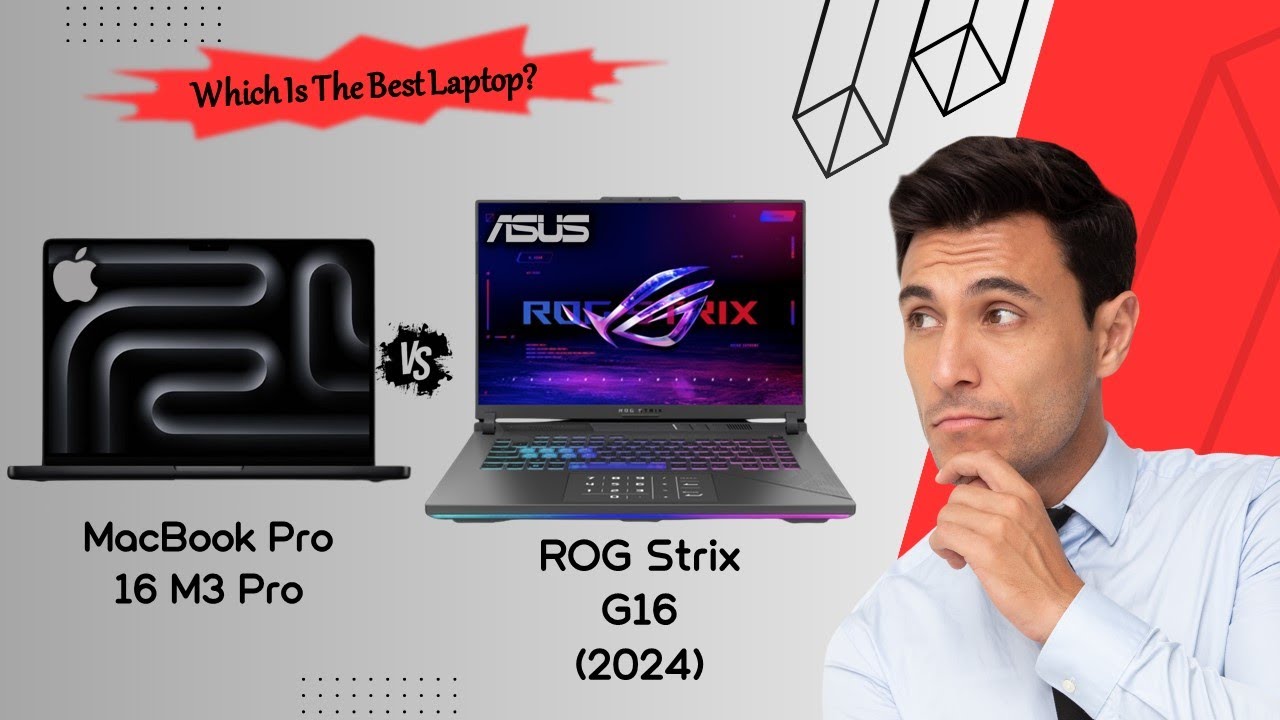 MacBook Pro 16 (M3 Pro) Vs ROG Strix G16 (2024) - YouTube