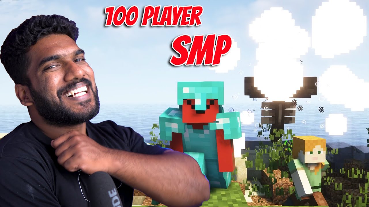Can 100 players Make a Starter Base | Minecraft Live - YouTube