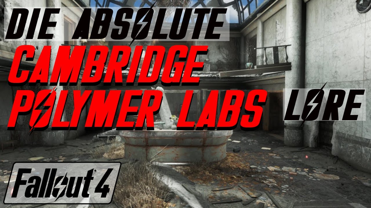 Keine Hoffnung mehr - Fallout Lore - Fallout 4 - Cambridge Polymer Labs ...
