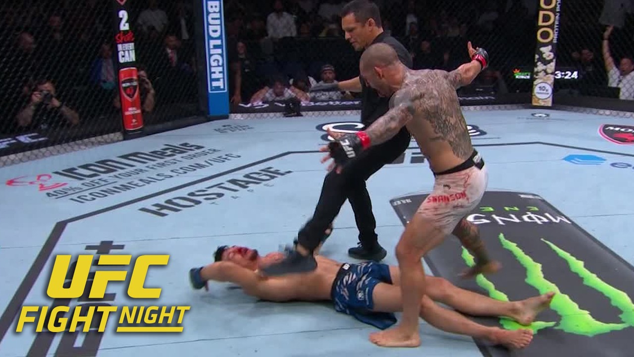 Cub Swanson TURNS BACK THE CLOCK 🥶 KO’s Billy Quarantillo at #UFCTampa ...