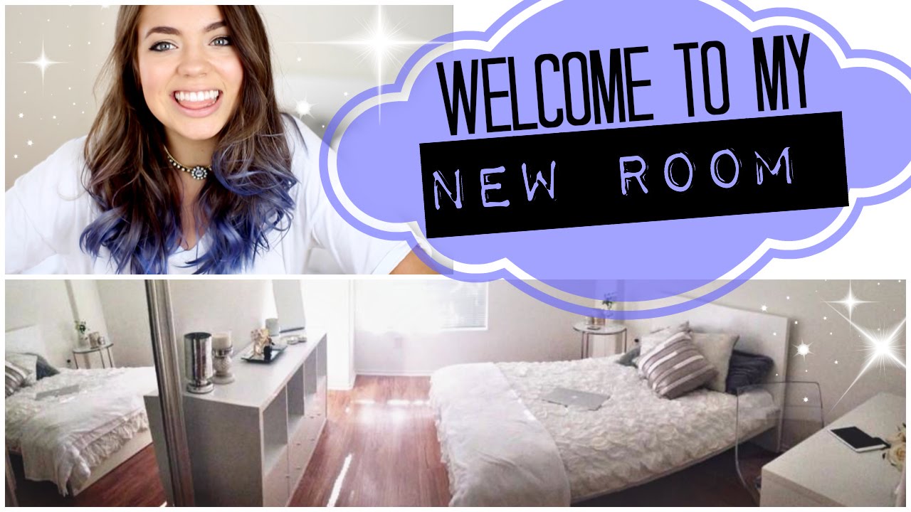 WELCOME TO MY NEW ROOM! (Sneak Peek) - YouTube