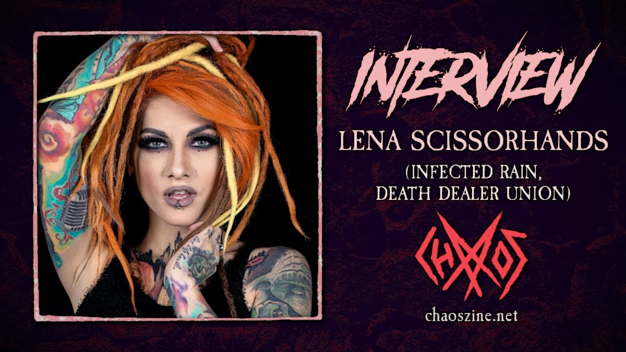 Infected Rain's Lena Scissorhands talks "The Devil’s Dozen", being colorful and future plans ...