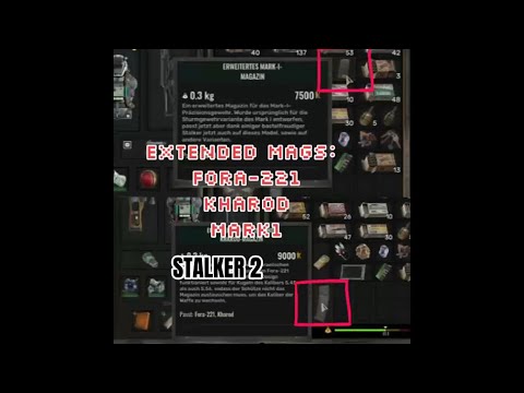 Extended Mags：Fora-221，Kharod，Mark I｜STALKER 2 - YouTube