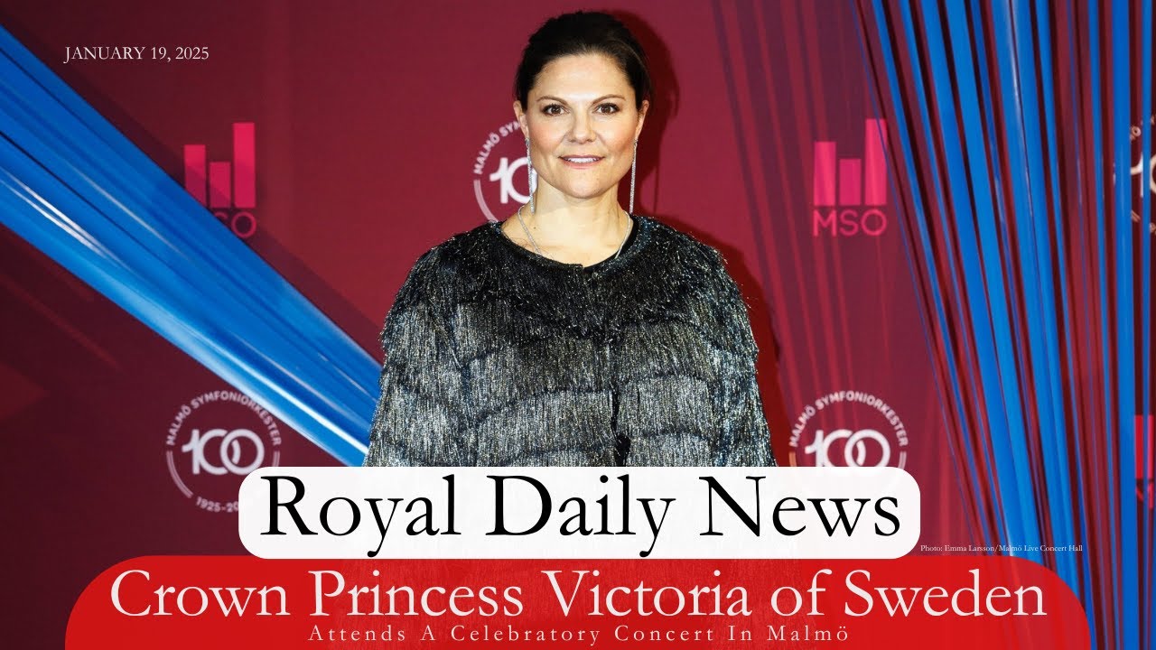 Crown Princess Victoria of Sweden Attends a Celebratory Concert in ...