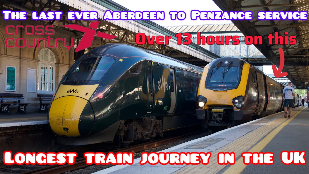 The longest train journey in the UK for the last time… - YouTube