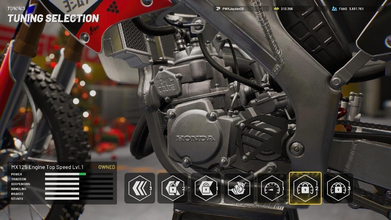 MX vs ATV Legends best tuning for 2007 Cr125 - YouTube