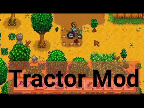 Stardew Valley Tractor mod tutorial 2022 | Stardew Valley PC - YouTube