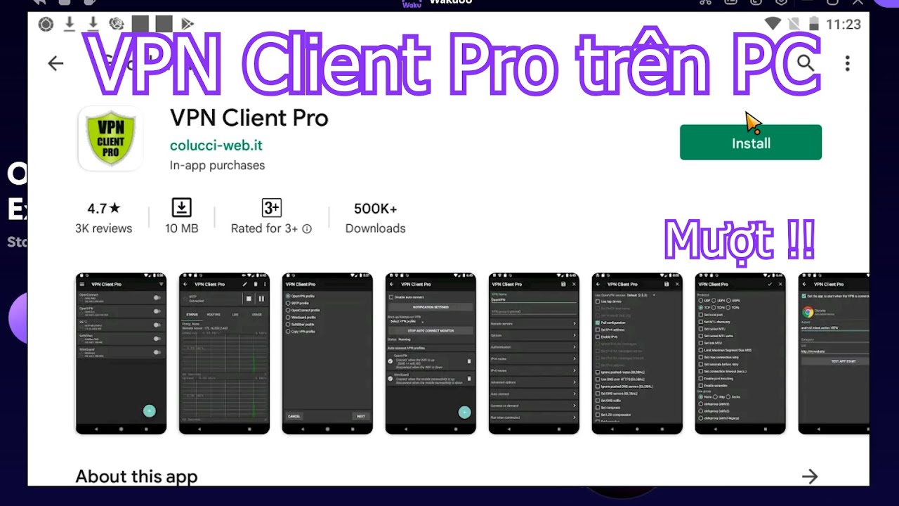 VPN Client Pro PC - Cách tải & sử dụng mượt trên Máy tính/ Laptop yếu ...