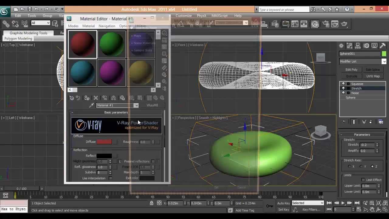 How To make Cell in 3DMax - part 1/2 - YouTube