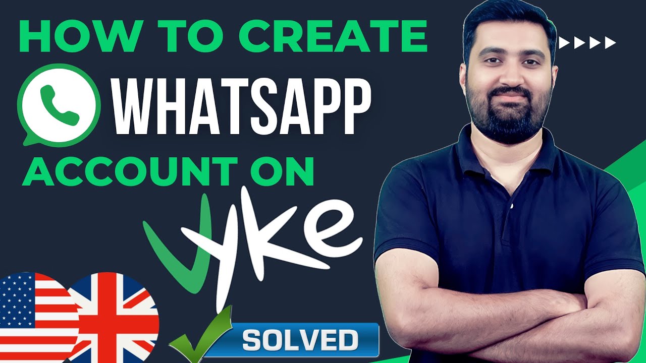 Vyke US Number for WhatsApp | How to Create WhatsApp using Vyke US ...