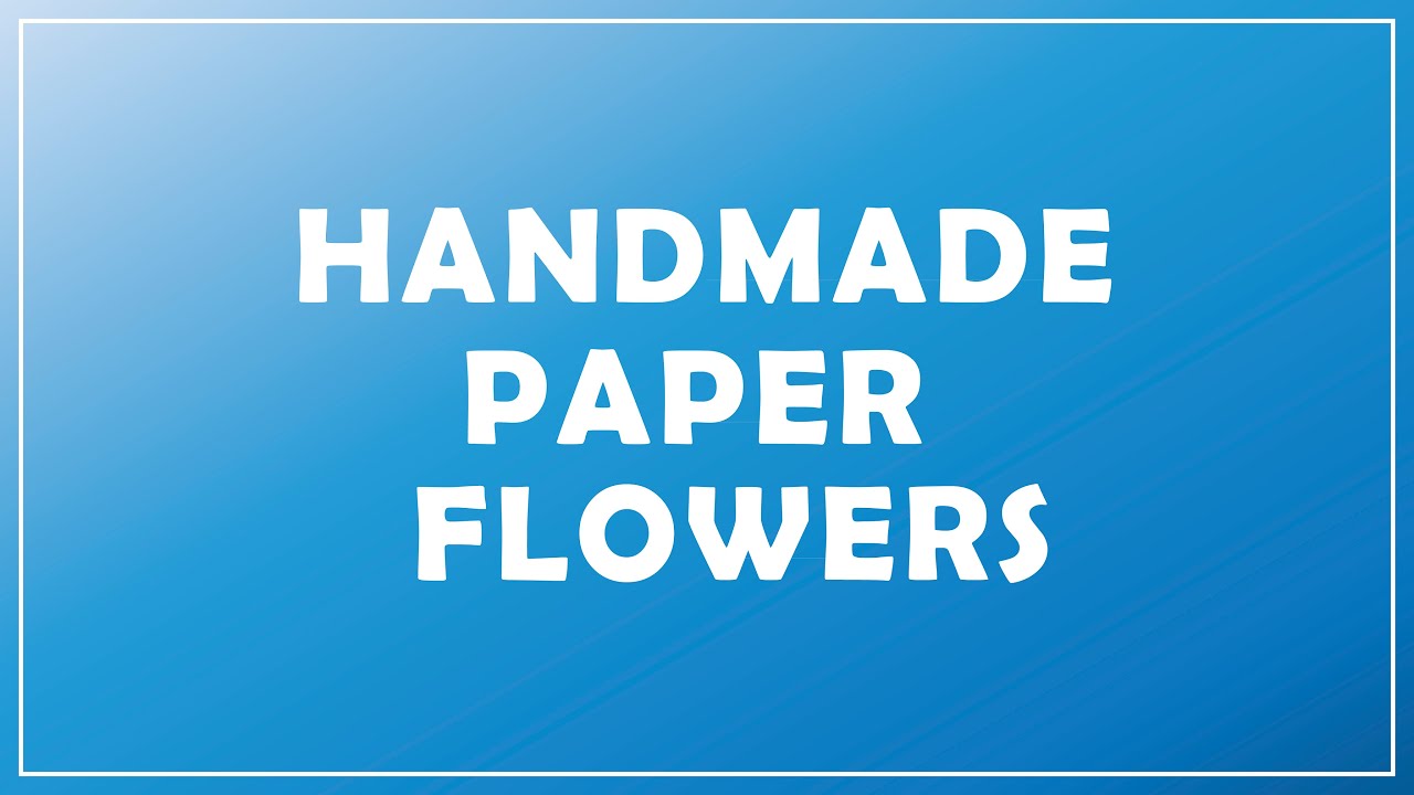 Creative Handmade Paper Art Work | Rising Art Decoration - YouTube