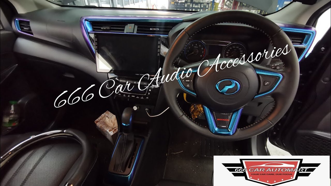 New Myvi full wrap Satin black MG3 interior Wrap Chameleon purple blue ...