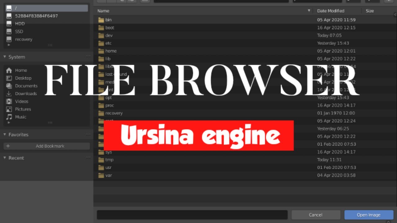 File Browser in Ursina Engine - YouTube