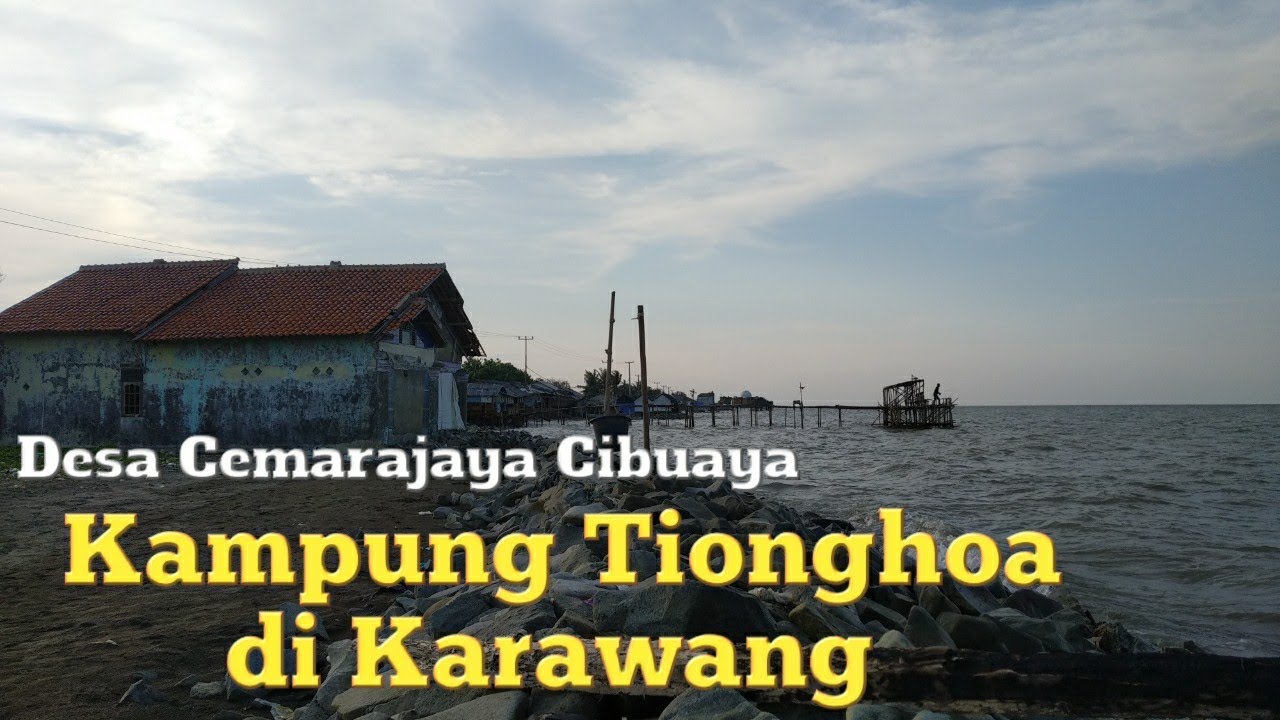 desa cemara jaya karawang || kampung di pinggir pantai Pisangan - YouTube
