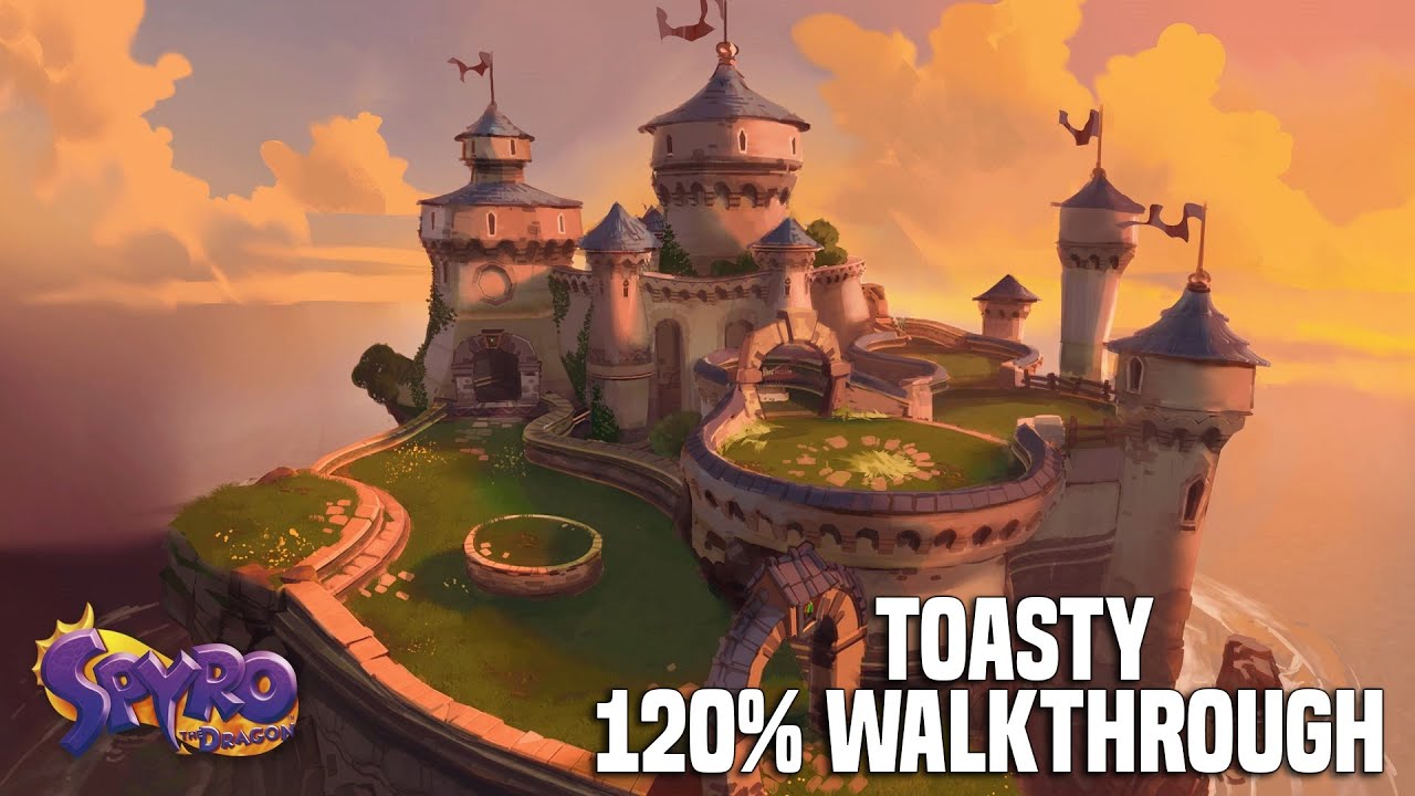 Spyro The Dragon - Toasty 120% Walkthrough [Toasty Boss Fight] (Dragons ...
