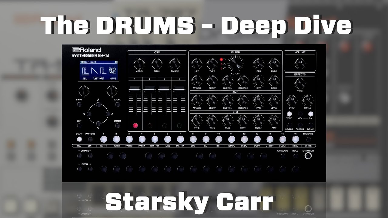 Roland SH-4d Drums // Everything you wanted to know + listen to all ...