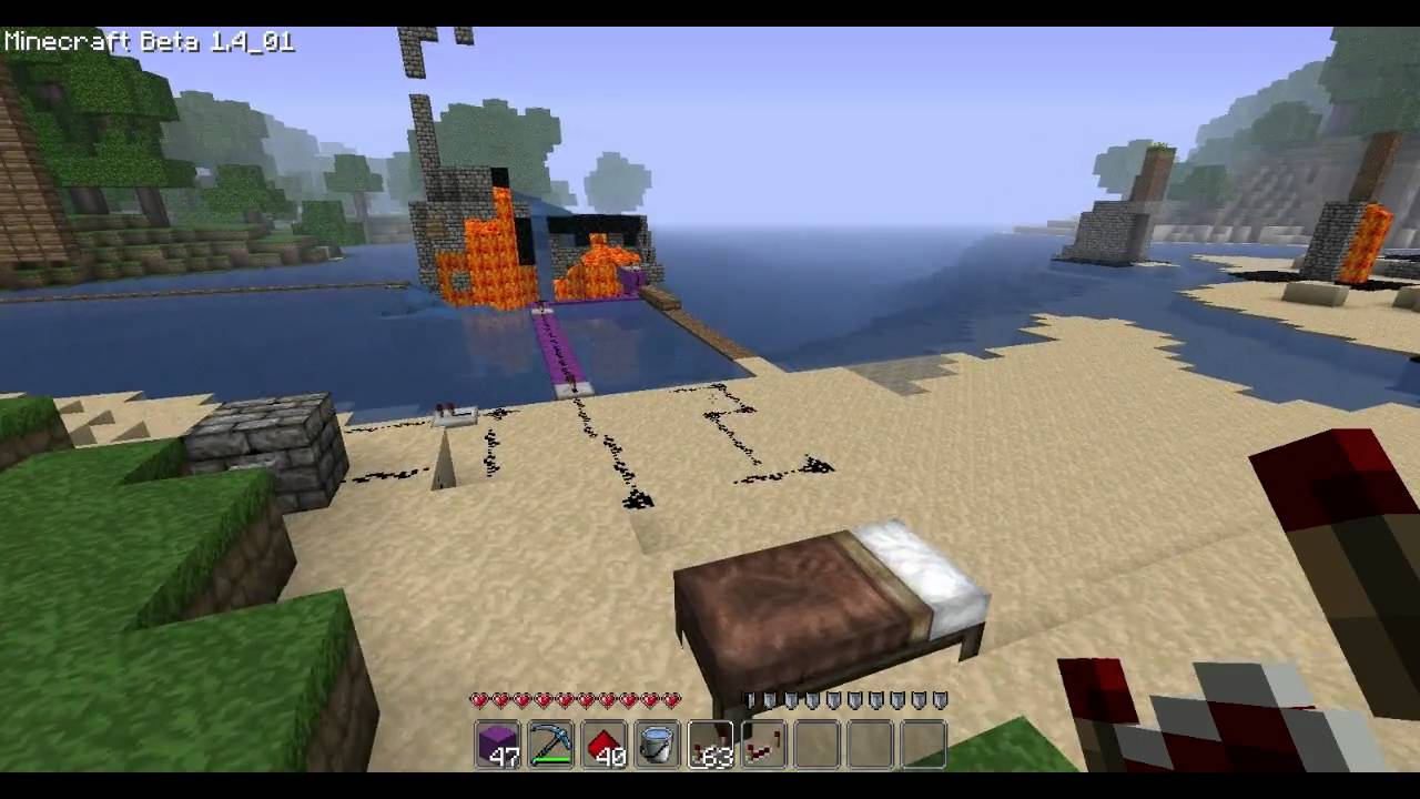 Napalm Strike! MineCraft Style - YouTube