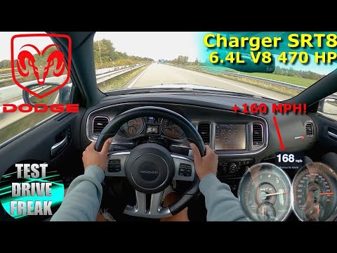 2012 Dodge Charger SRT8 6.4L V8 470 HP TOP SPEED AUTOBAHN DRIVE POV