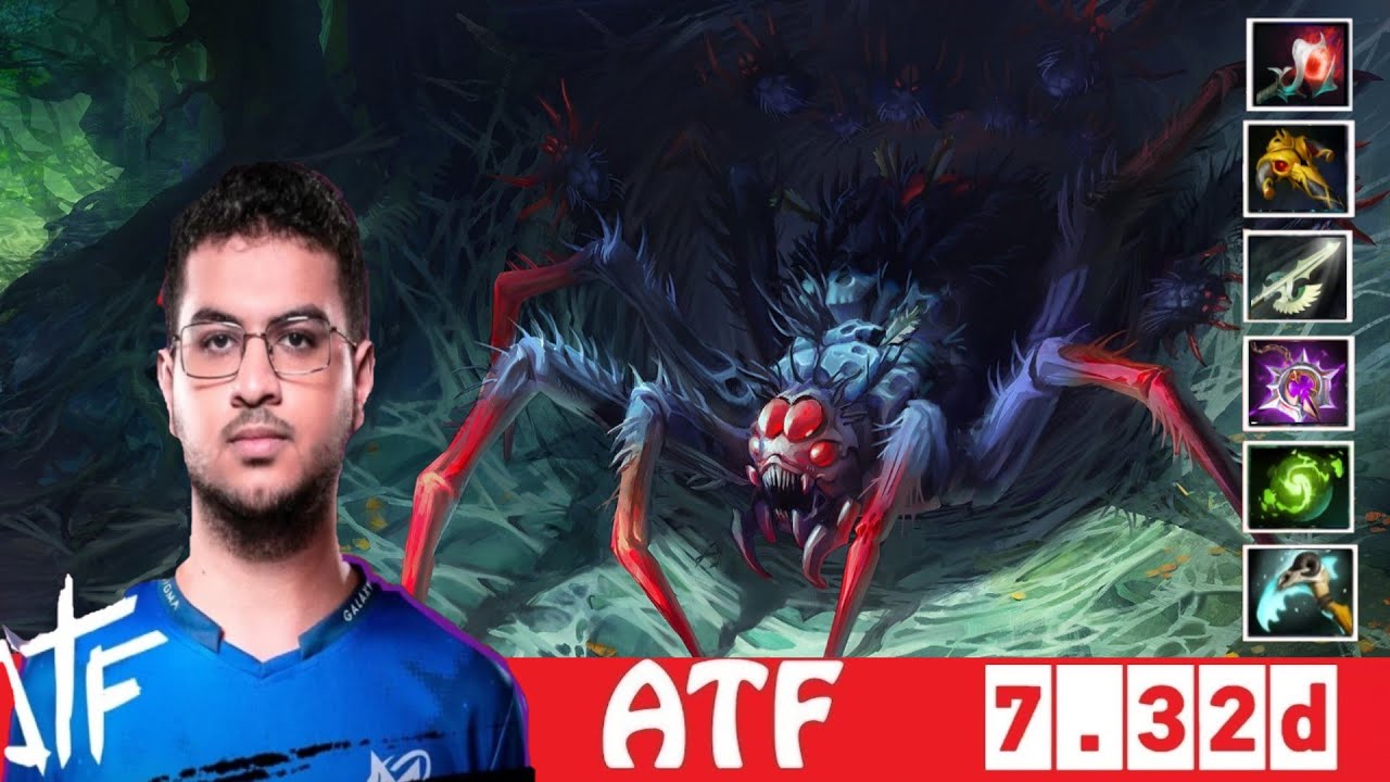 [DOTA 2] NGX.ATF the BROODMOTHER [OFFLANE] [7.32d] [4] - YouTube