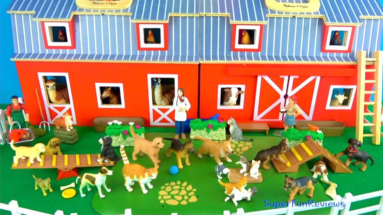 Farm Animal Toys for Kids | Puppy Dog Day Care | Pets - Kittens Puppies ...