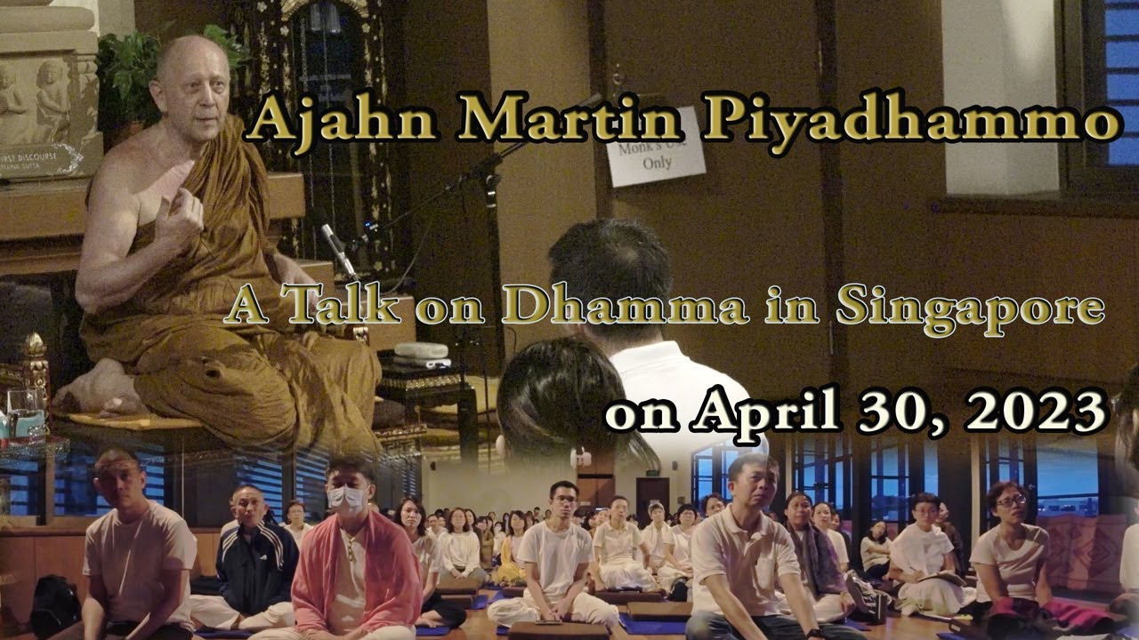 "The First Three Fetters" A talk by Ajahn Martin (30/04/23) (eve) - YouTube