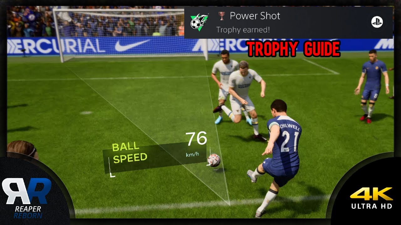 Power Shot Trophy Guide [4K] | EA Sports FC 24 Kick Off Mode - YouTube
