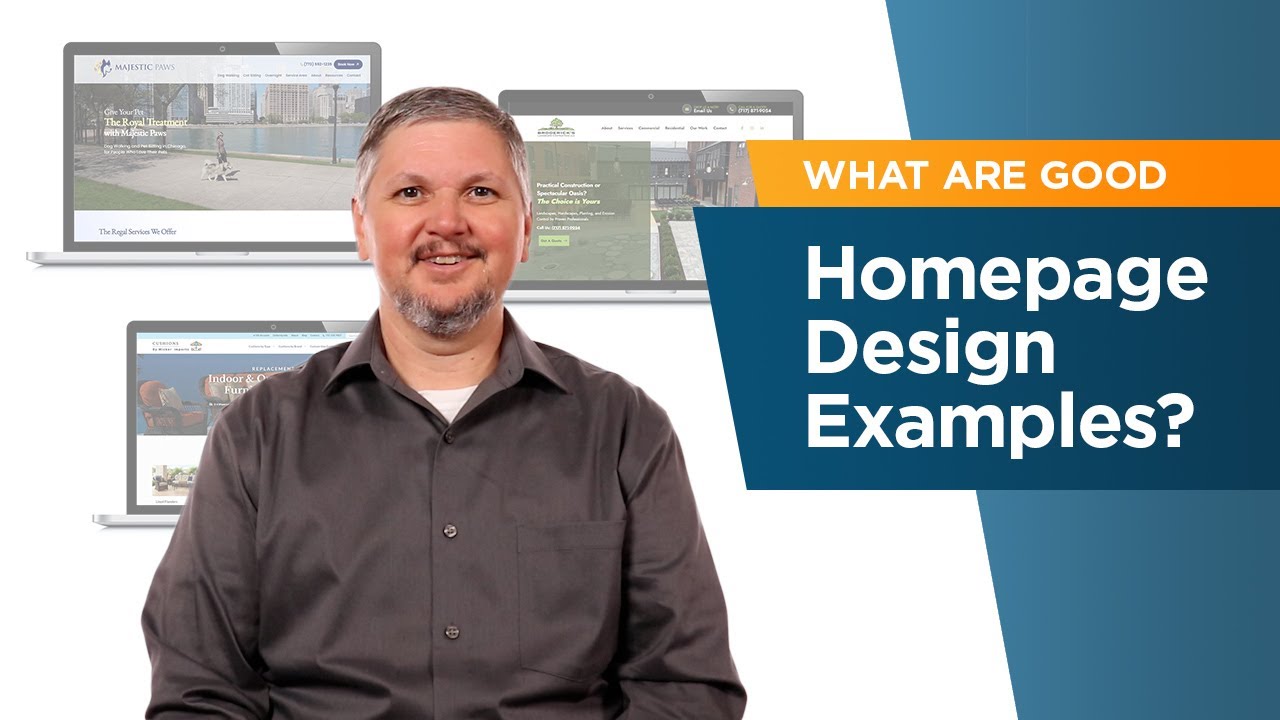 Good Homepage Design Examples - Ask EZ - YouTube