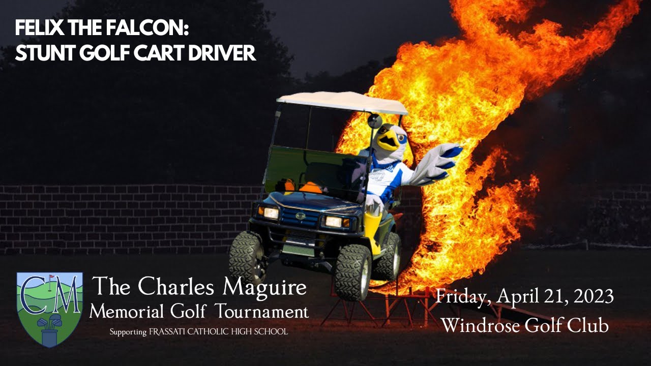 Felix the Falcon: Stunt Golf Cart Driver - YouTube