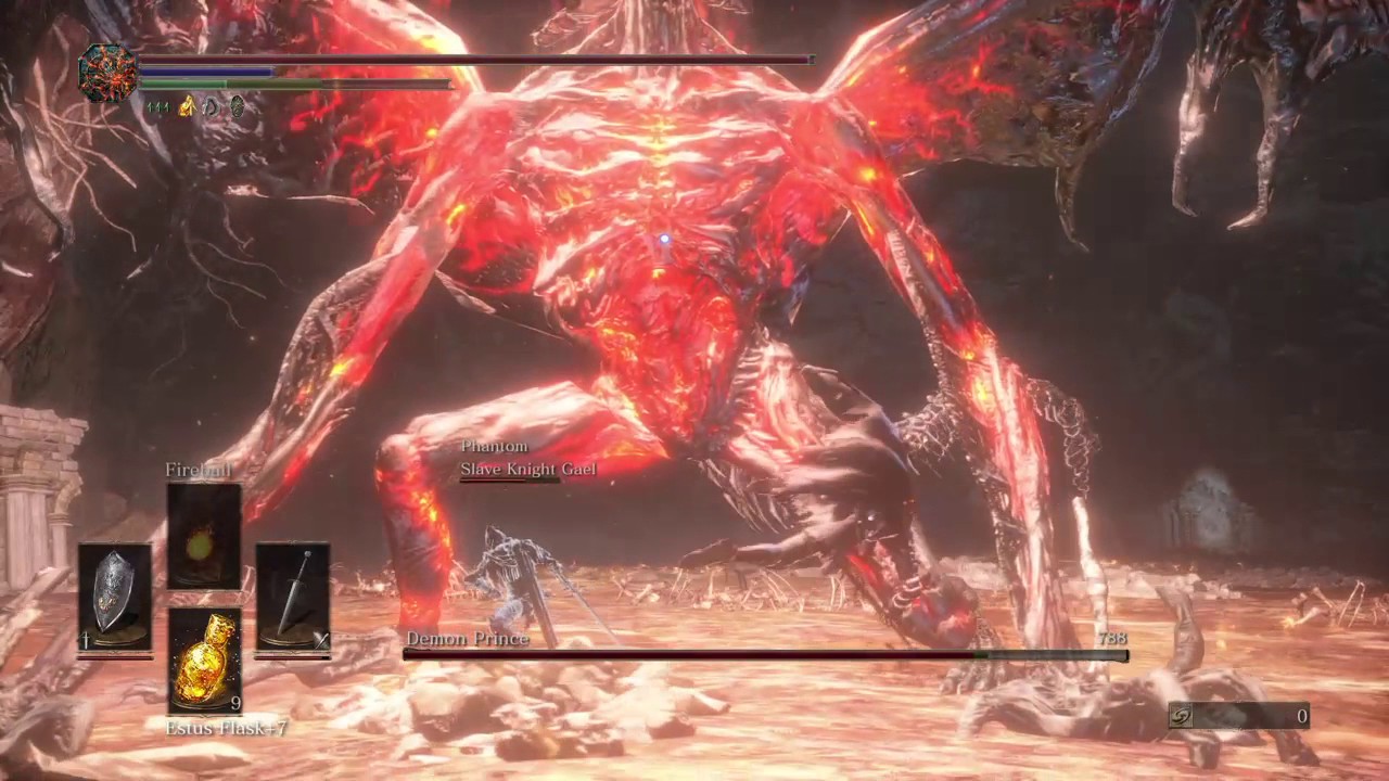 Dark Souls III - Demon in Pain / Demon from Below / Demon Prince - YouTube