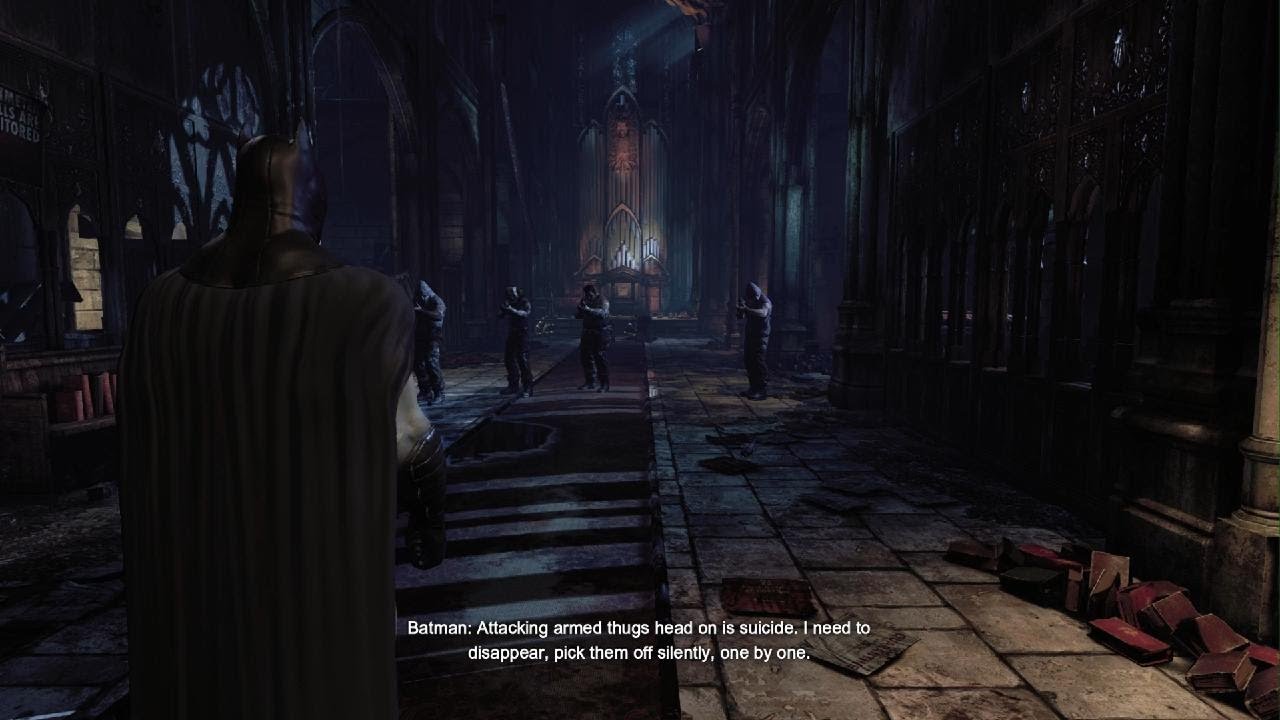 Joker goons funny moment Arkham City - YouTube