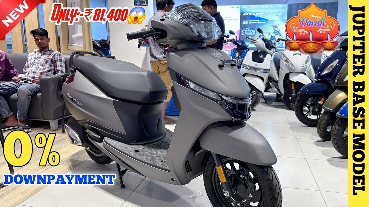 Finally Tvs Jupiter 110cc Base Variants On-road Price : Jupiter 110 2025 Model Price & Waiting ...