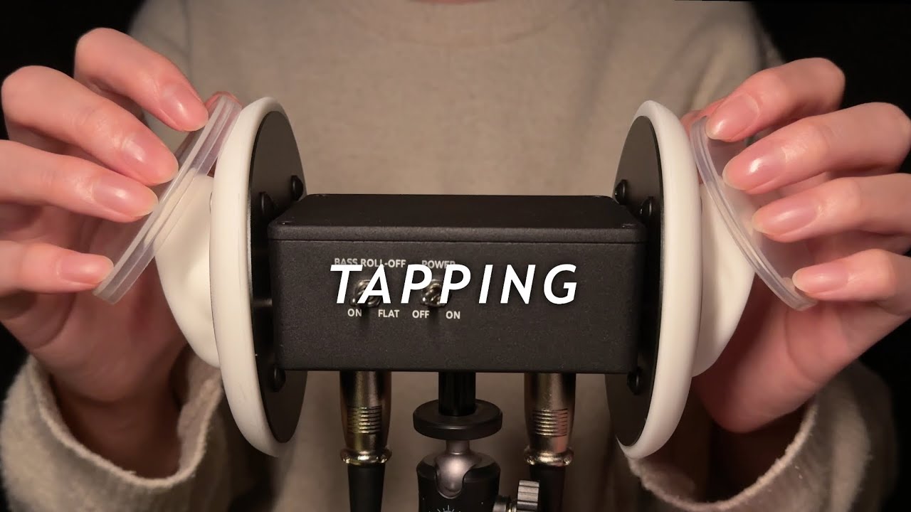ASMR Tapping Sounds that Relaxes Both Ears😴(No Talking) - YouTube