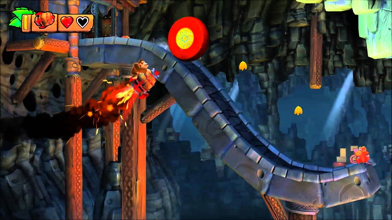 Donkey Kong Country: Tropical Freeze - 100% Walkthrough - 2-B Rodent ...