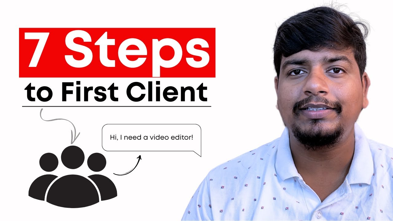 How to Get Your First Video Editing Client! - YouTube
