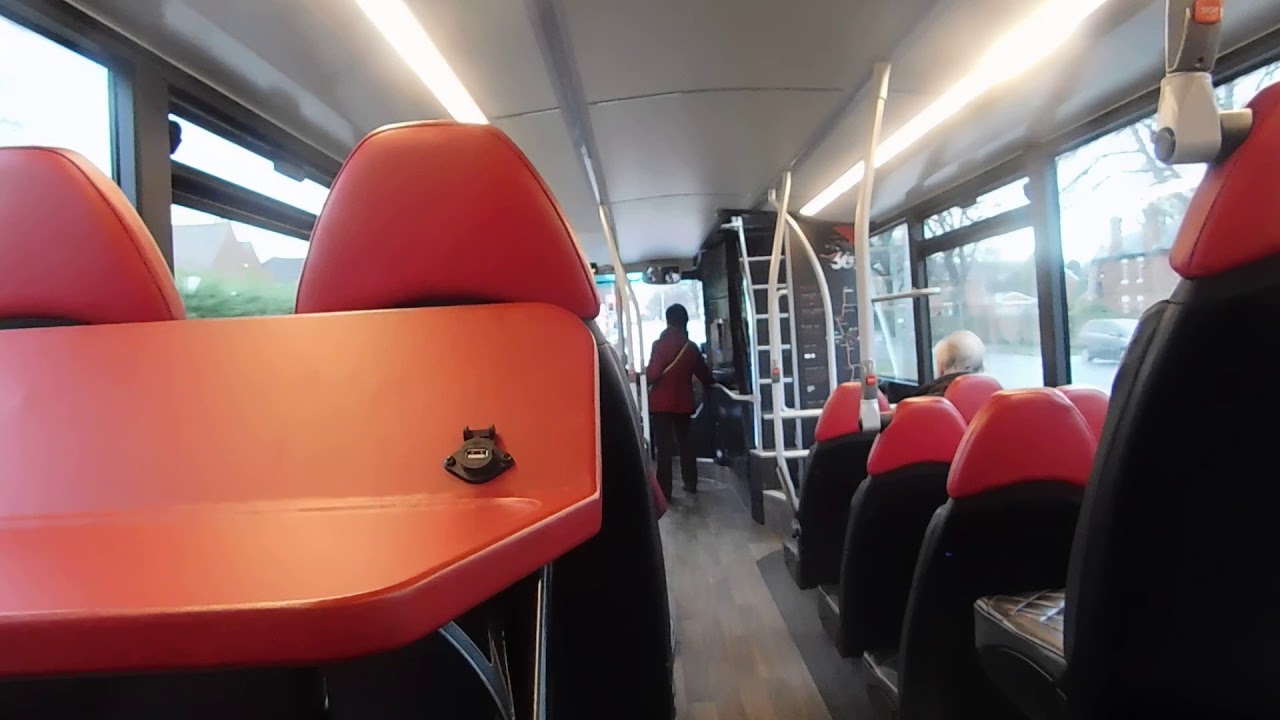 Transdev Harrogate Wrights Streetdeck Gemini 3 3621 Route 36 - YouTube