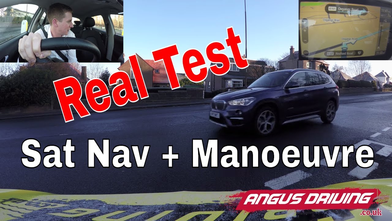 Full Real New Driving Test With Sat Nav And New Manoeuvres Fully ...